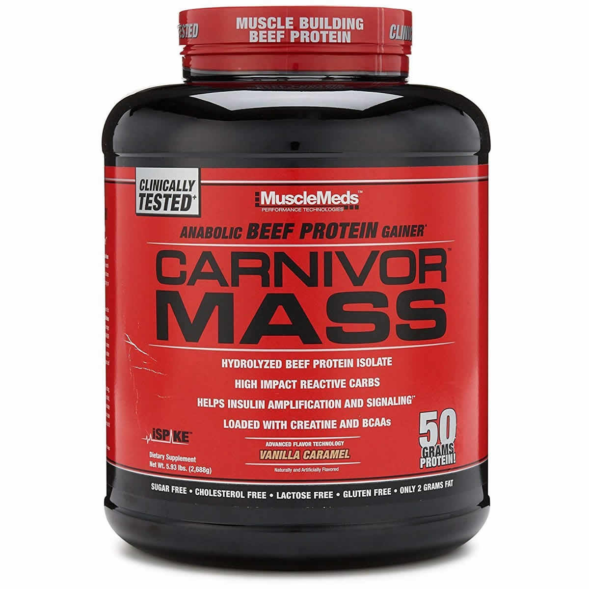 MuscleMeds Carnivor Mass Protein Mass Gainer - 5.6 lbs | Protein SuperMart